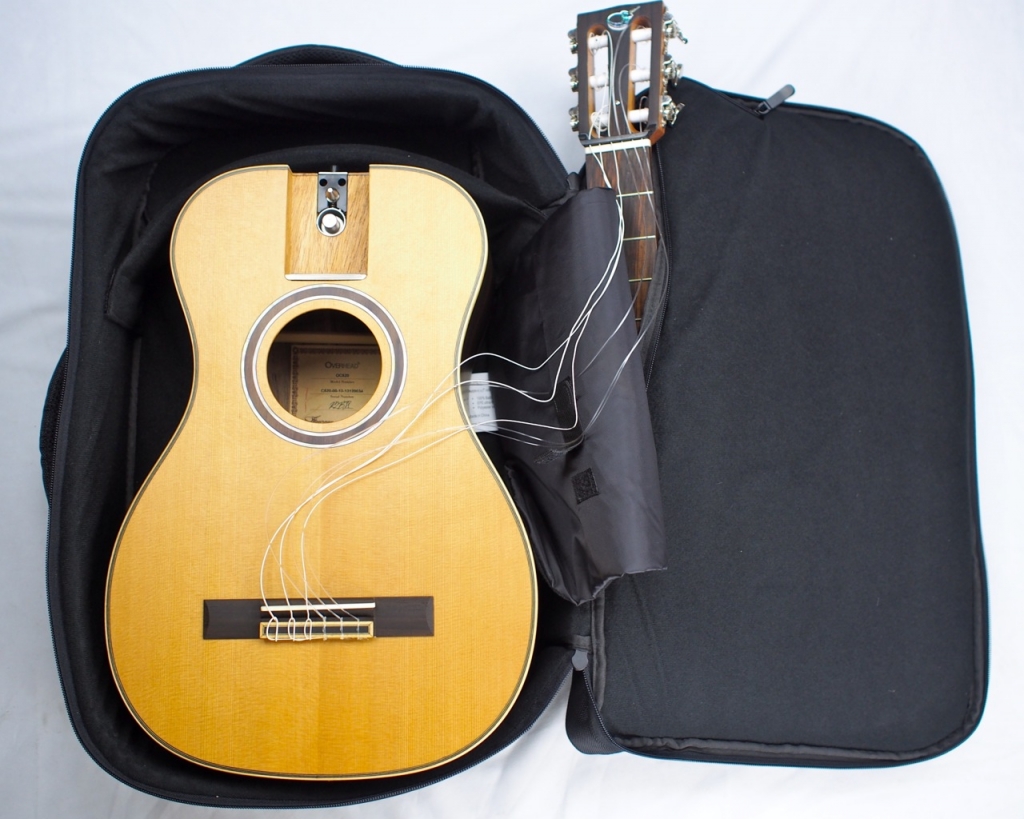 Solid Cedar / Solid Pau Ferro Classical Travel Guitar - OC522 - Journey ...