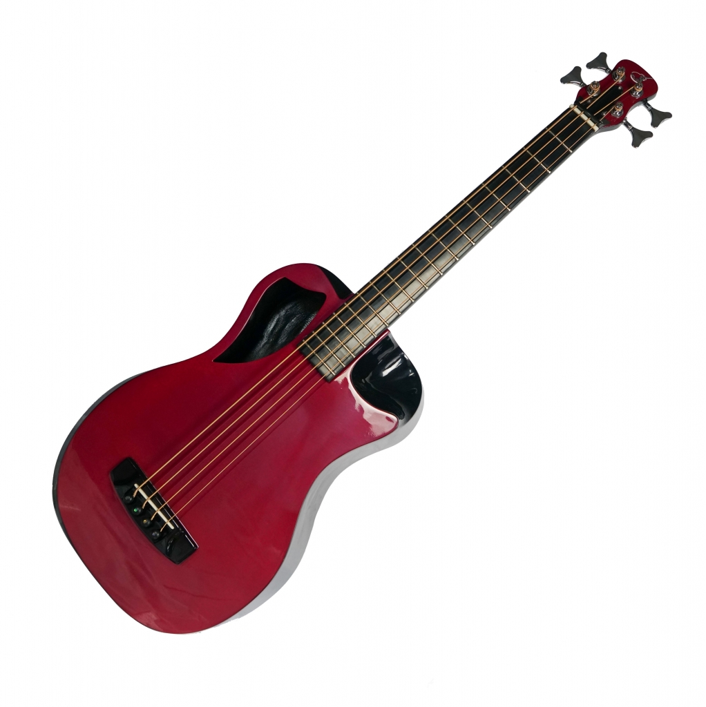 Carbon Fiber Candy Apple Red Top Travel Bass - OB660R2 - Journey ...