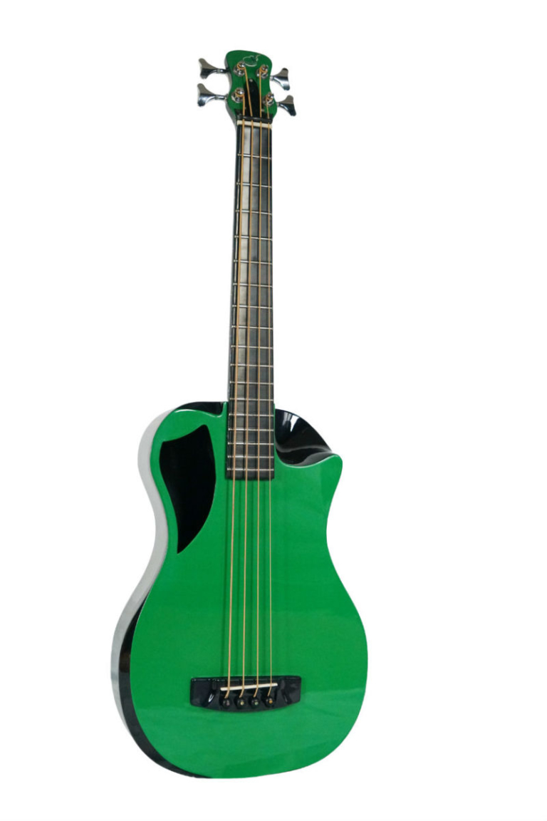 Carbon Fiber Emerald Green Travel Bass - OB660G1 - Journey Instruments ...